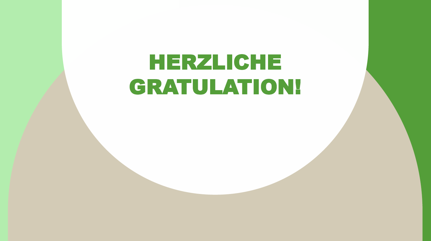 Herzliche Gratulation! | Christen AG, Küssnacht am Rigi